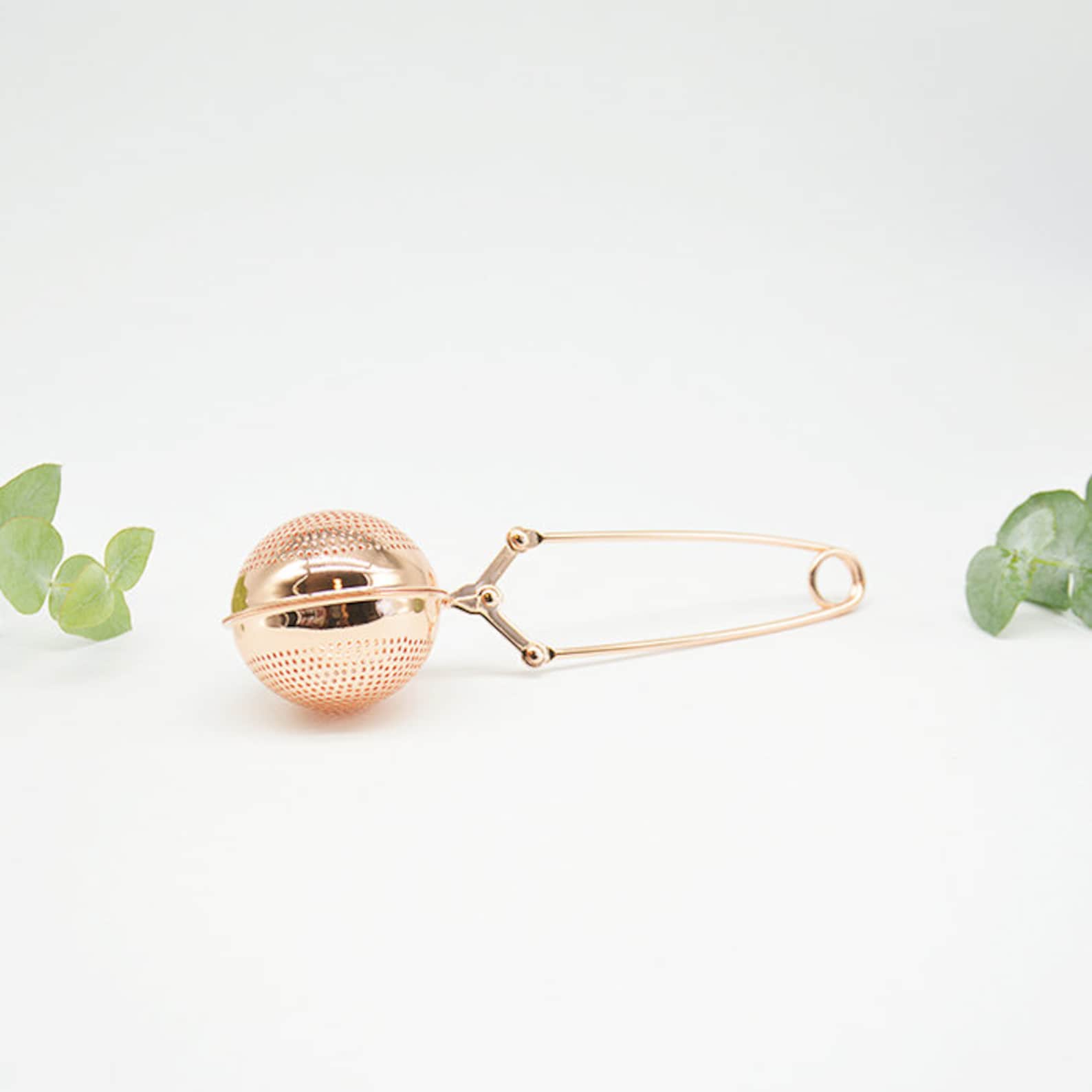 Rose Gold Tea Strainer | Loose Leaf Tea Strainer | Available in Rose ...