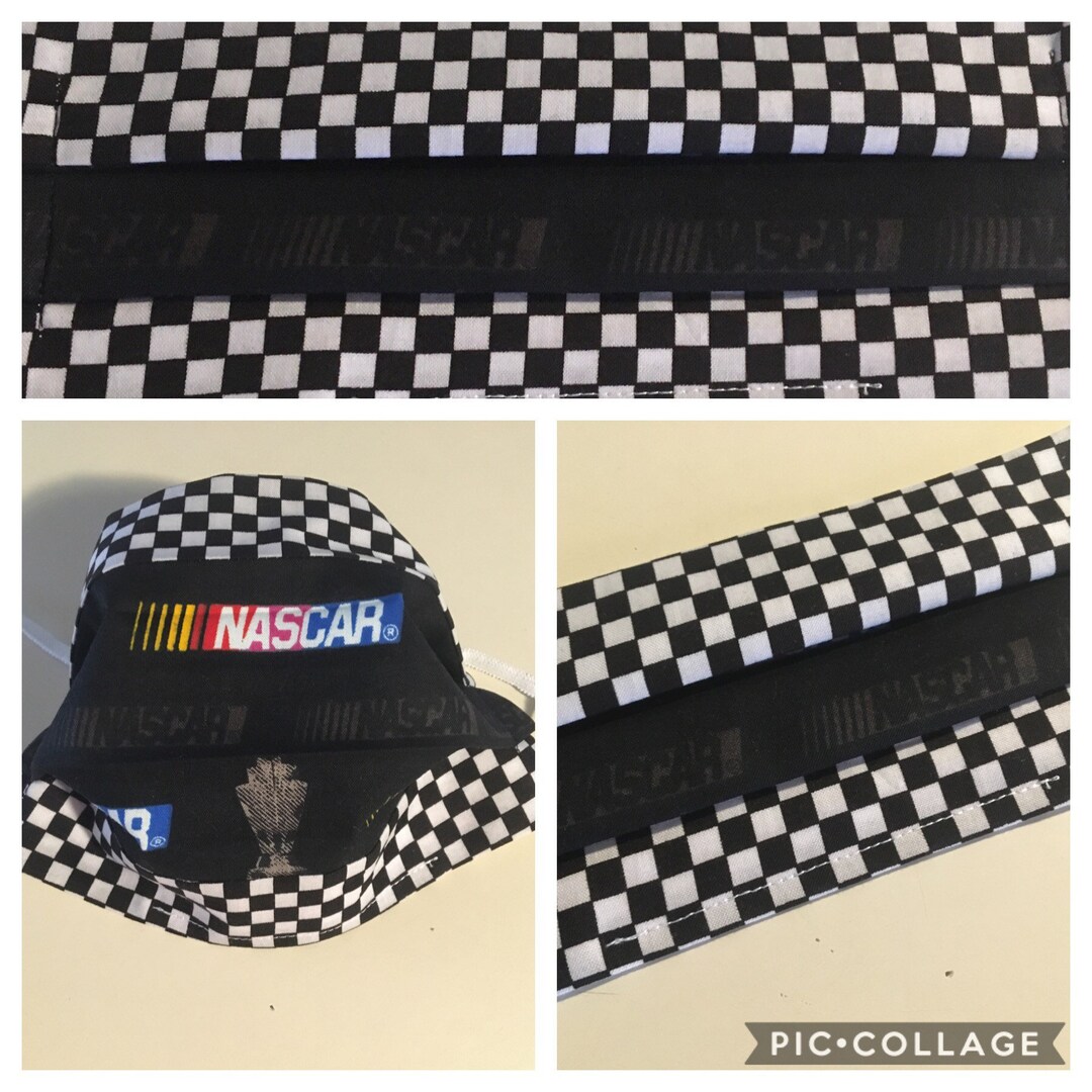NASCAR RACING Face Mask / Washable Reusable / 2 Styles - Etsy
