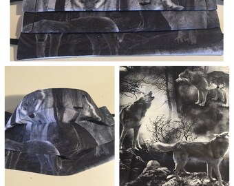 Wolf Face Mask - Etsy