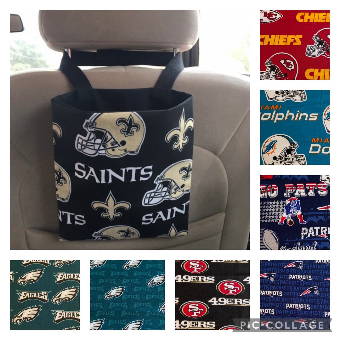 NFL Car Trash Bags / Organizer / Storage / Fully Lined - Etsy
