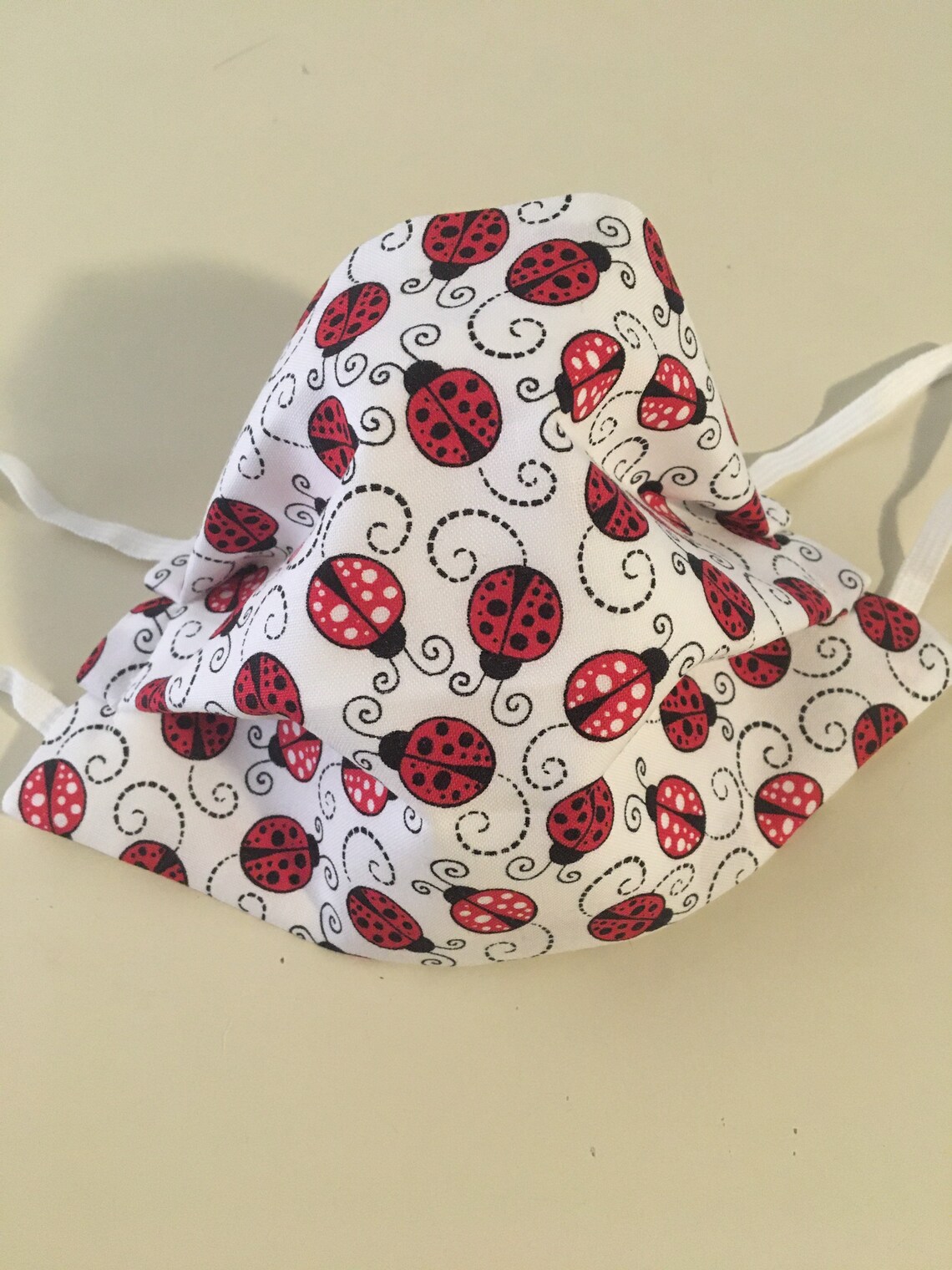 LADYBUG Face Mask / Washable Reusable / Available in 2 Styles | Etsy