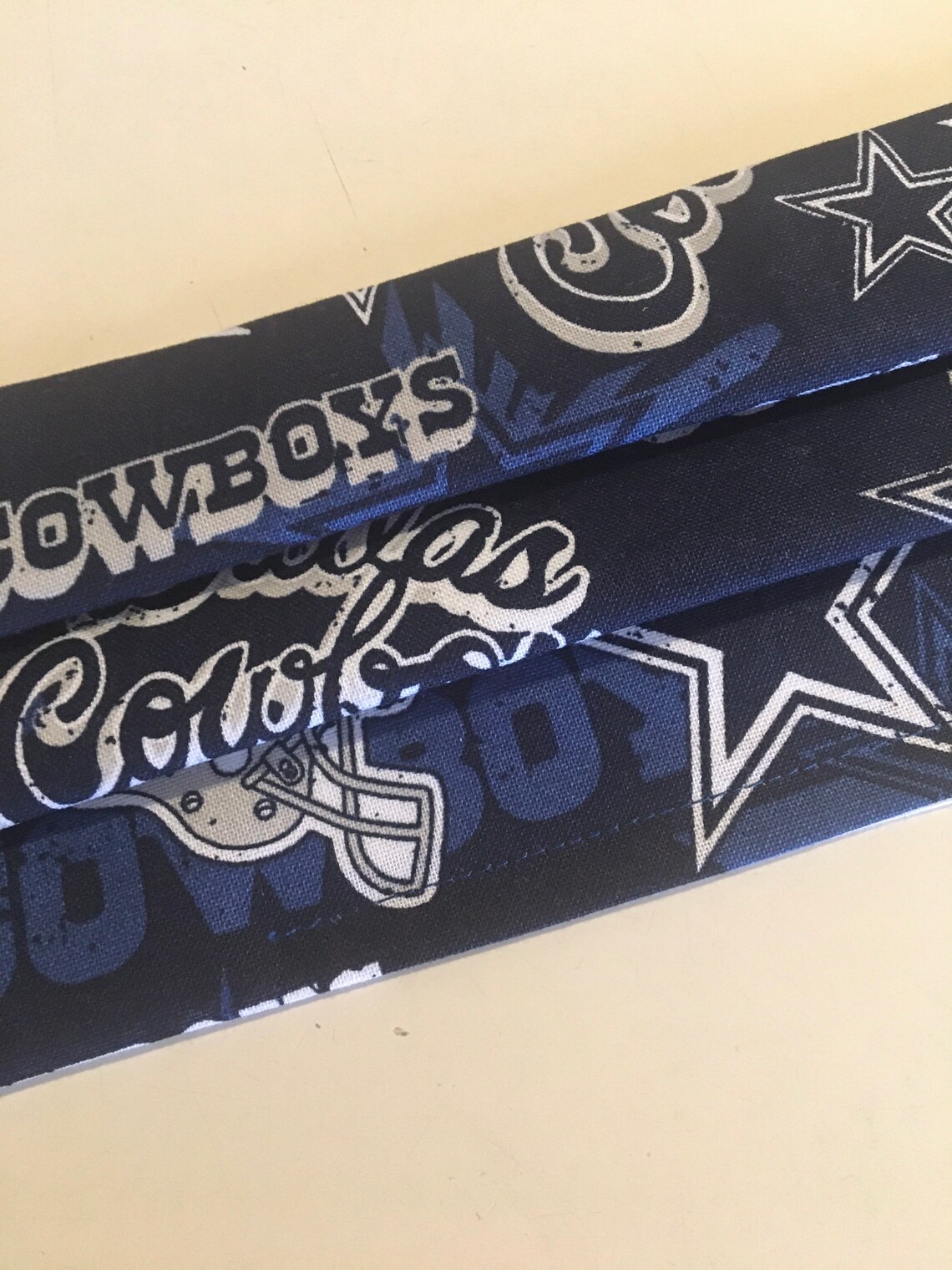 DALLAS COWBOYS Face Mask / 2 Styles Available 3 Layer With - Etsy