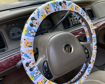 Disney Fan's Steering Wheel Cover Sketchy Mouse - Etsy