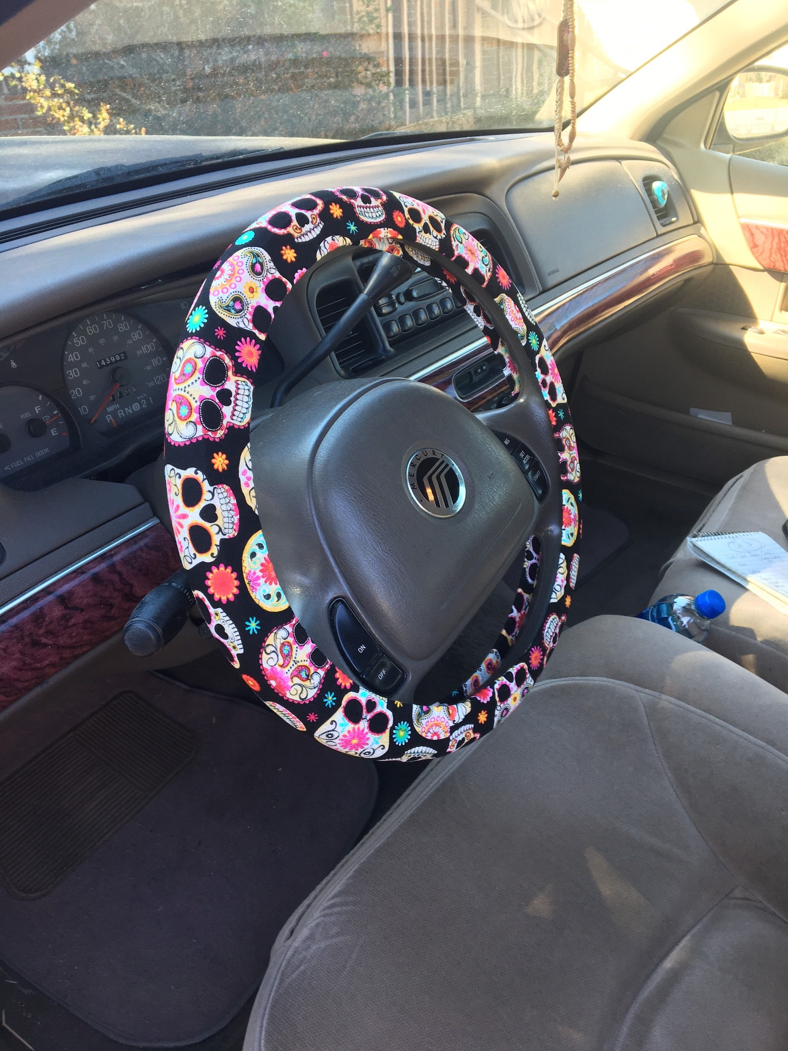 Skull Steering Wheel Cover