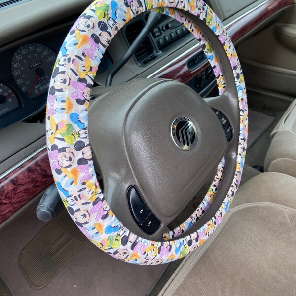 Crochet Steering Wheel Cover - Etsy