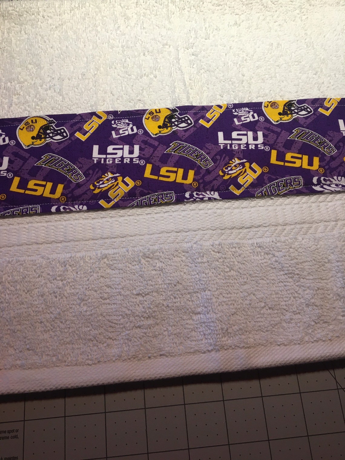 LSU 2 PIECE Set / LSU Tigers Hand Towel Gift Set | Etsy