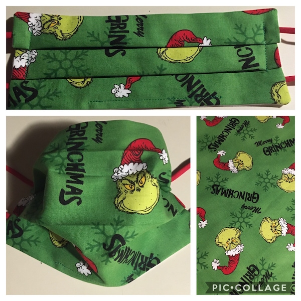 Grinch Mask - Etsy