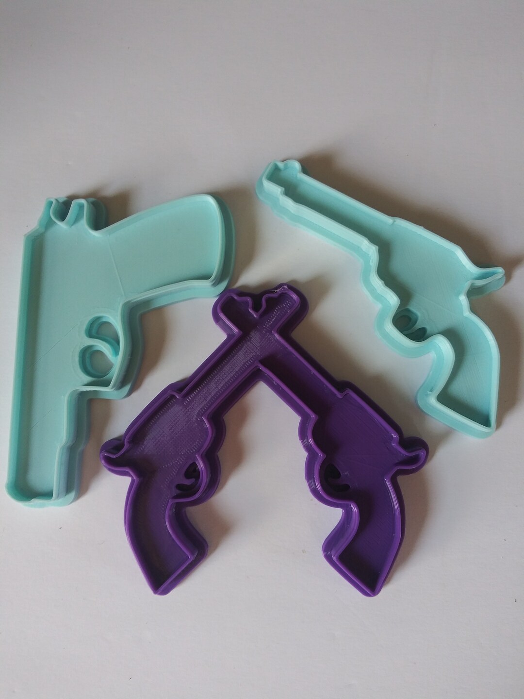 Gun Cookie Cutters-revolvers and Pistols - Etsy