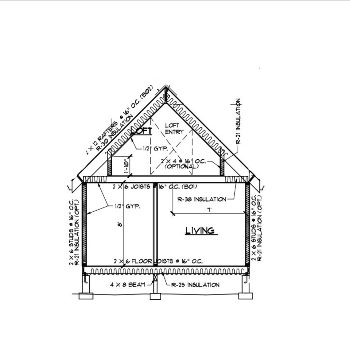 Cabin Plans Wood House Plans Diy - Etsy