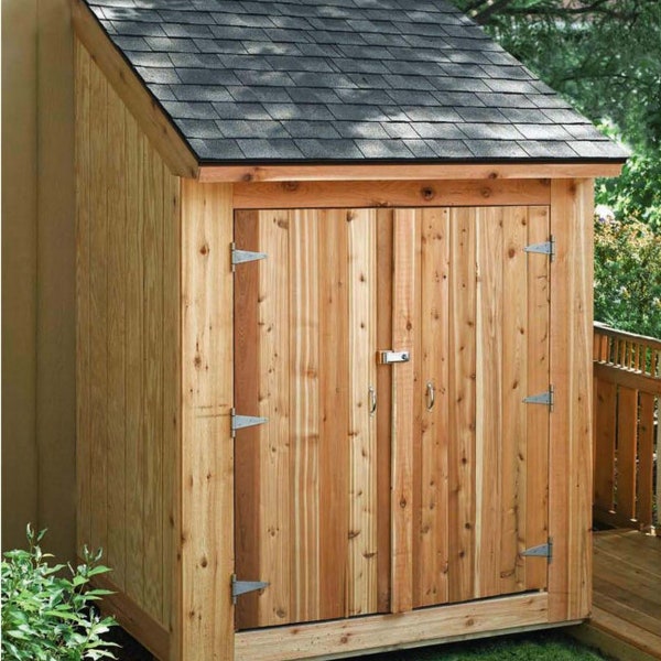 Lean to Shed Plans - Etsy