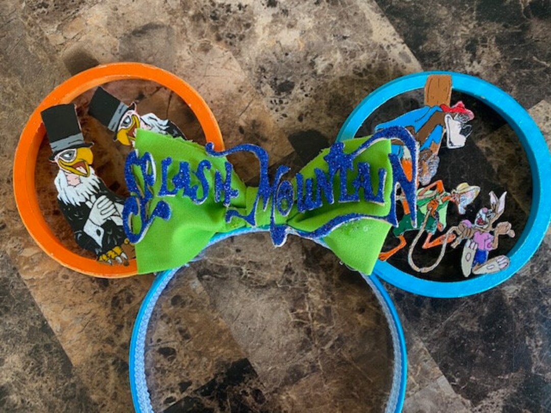 Splash Mountain Ears (wooden and Plastic) - Etsy UK
