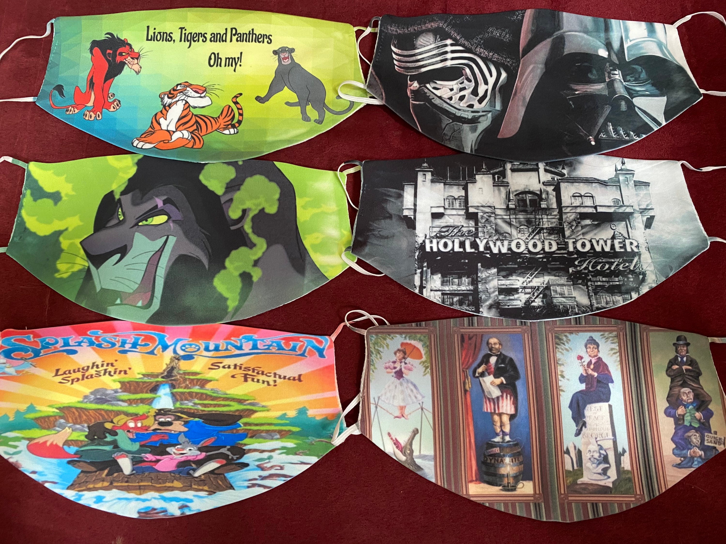 Disney Face Masks - Etsy