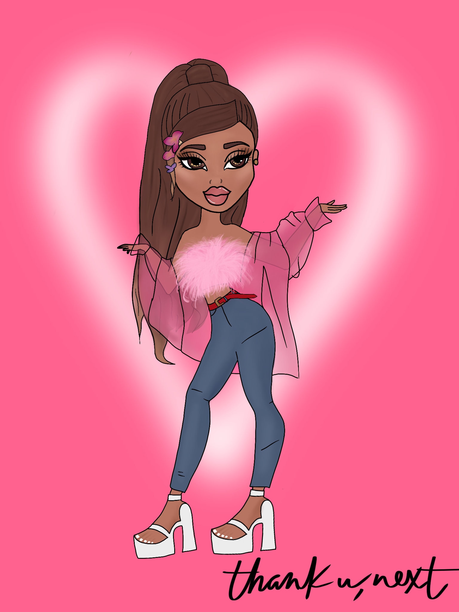 Custom Bratz Digital Art Portrait - Etsy UK