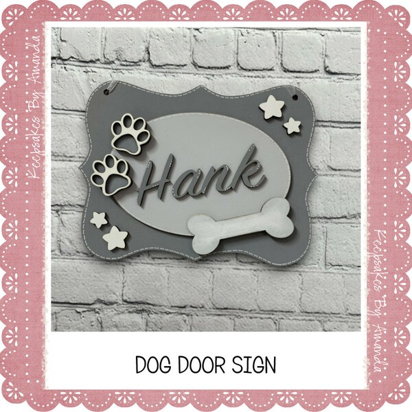 Dog House Plaque - Etsy UK