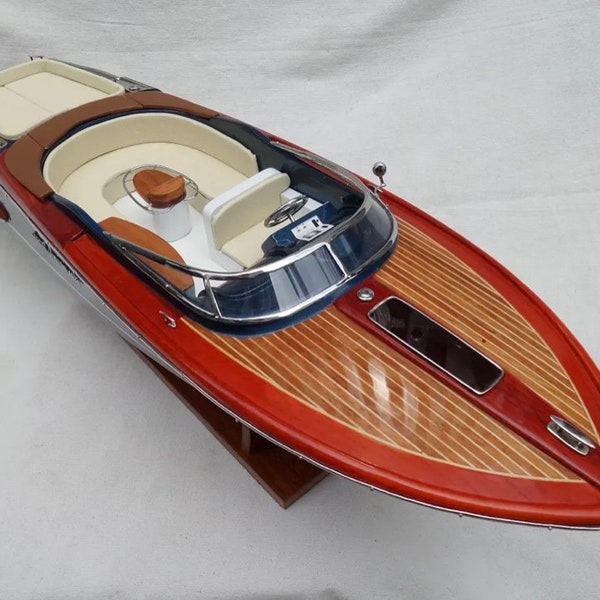 Wooden Speed Boat Models - Etsy