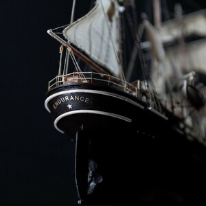 Handmade Wooden Endurance Ship Model Kit Scale 1:70 Height 446 Mm Width ...