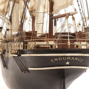Handmade Wooden Endurance Ship Model Kit Scale 1:70 Height 446 Mm Width ...