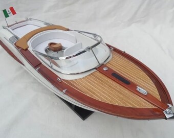 Handmade Wooden Riva Aquarama 26 Wood Model Speed Boat High Quality - Etsy