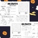 Instant Download Halloween Printable Mats for Kids, Printable Halloween ...