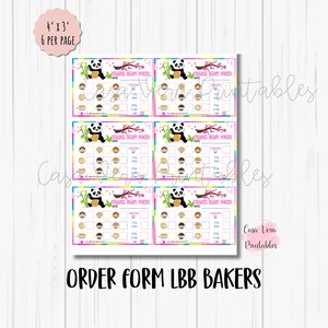 LBB Girl Scout Cookie Order Thank You Printable Little Brownie Cookies ...