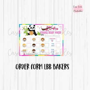 LBB Girl Scout Cookie Order Thank You Printable Little Brownie Cookies ...