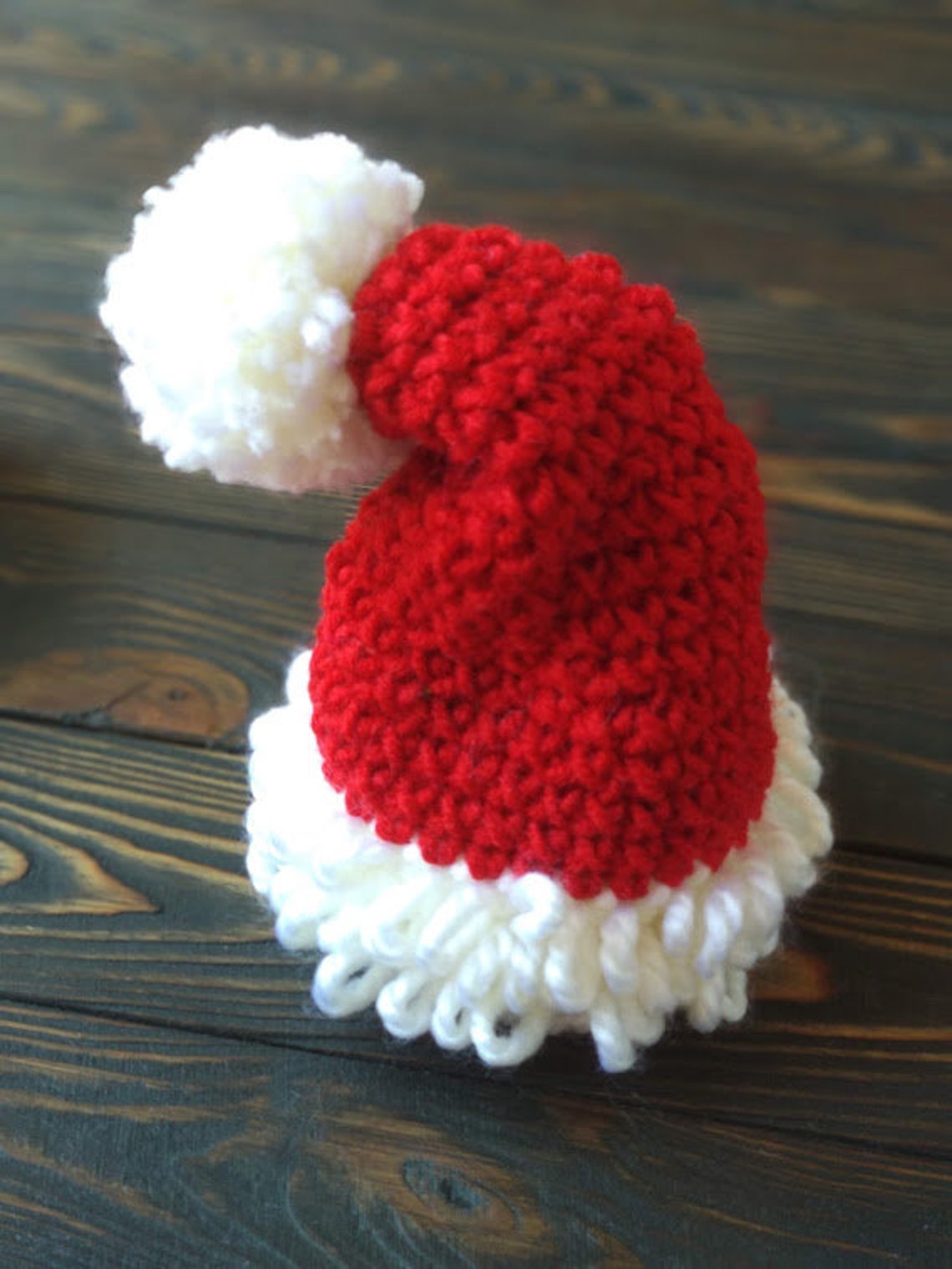 Easy Crochet Pattern & Tutorial How to Crochet Mini Santa Hat for ...