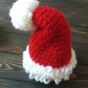 Easy Crochet Pattern & Tutorial How to Crochet Mini Santa Hat for ...