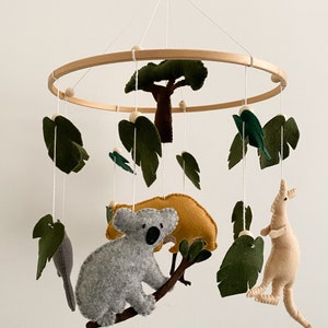 Aussie Animal Felt Sewing Patterns, Australian Animals, Kangaroo, Koala ...