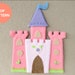 Castle and Princess Felt PDF Pattern Download, Plush Sewing Pattern for ...