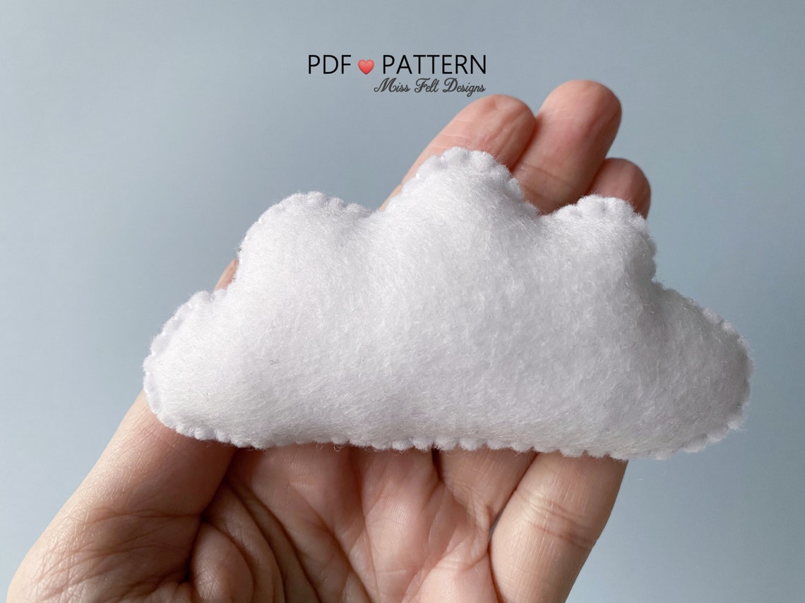 Woodland PDF Felt Sewing Pattern PDF Download Baby Mobile | Etsy