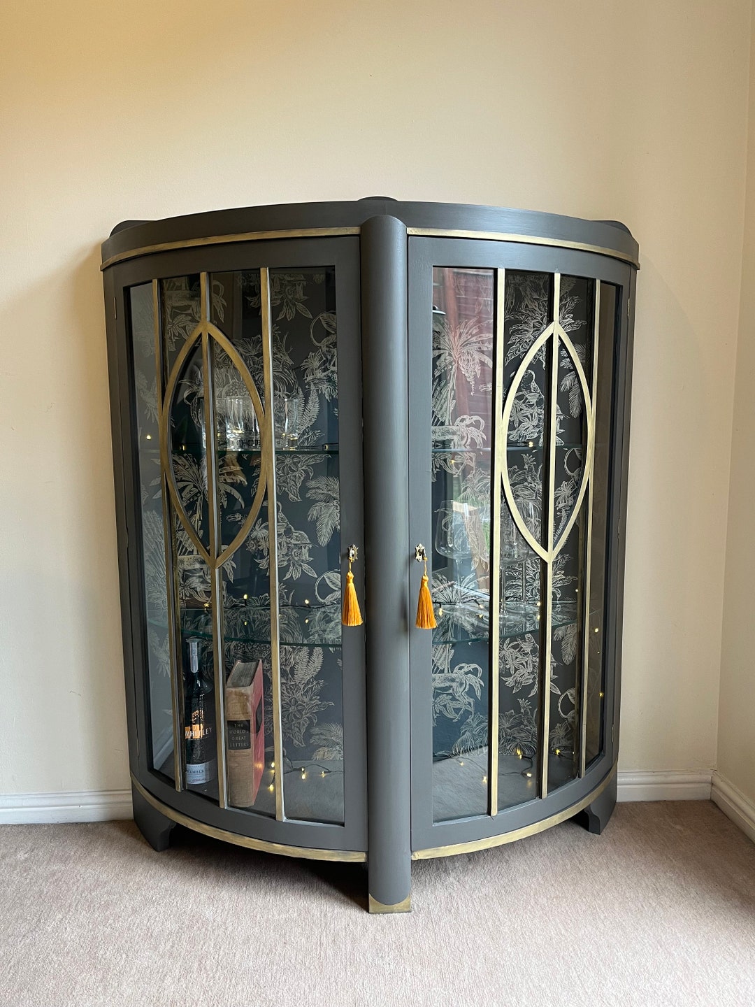 Display Cabinet|drinks Cabinet|cocktail Cabinet - Etsy UK