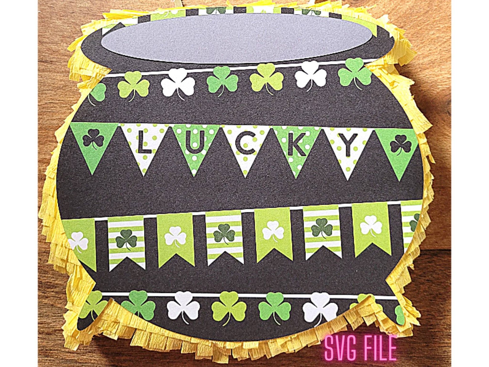 Pot of Gold Mini Piñata, St. Patty's Day Piñata, Pot of Gold, DIY, Mini ...