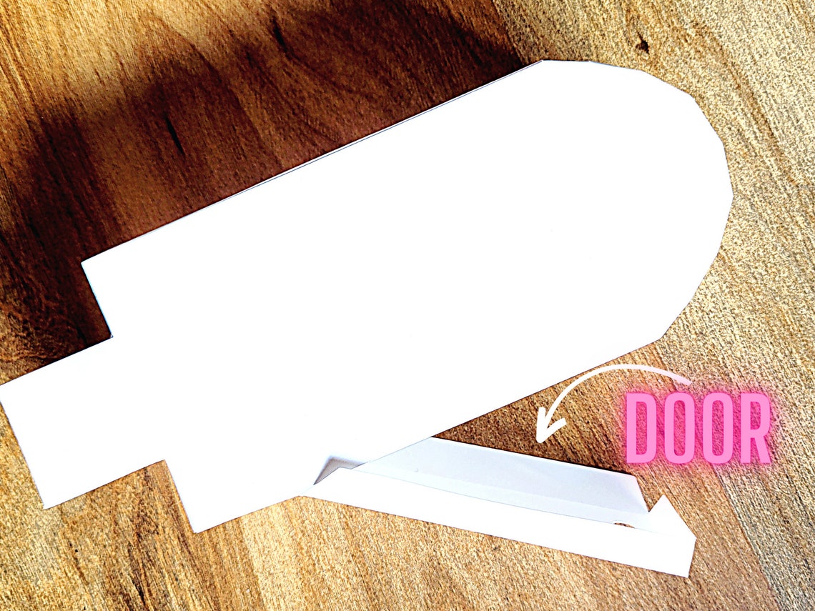 Mini Popsicle Pinata, Svg Mini Pinata, Piñata Template, 3d Piñata ...