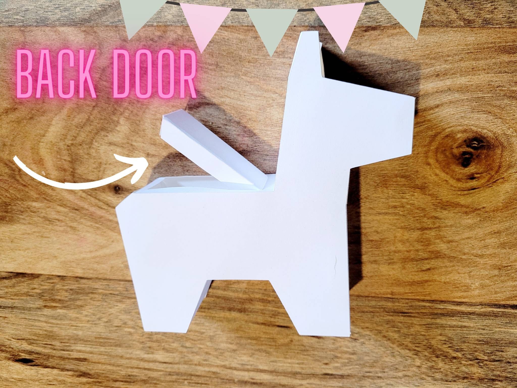 Mini Horse Pinata, Svg Mini Pinata, Mini Unicorn Pinata, Mini Donkey ...