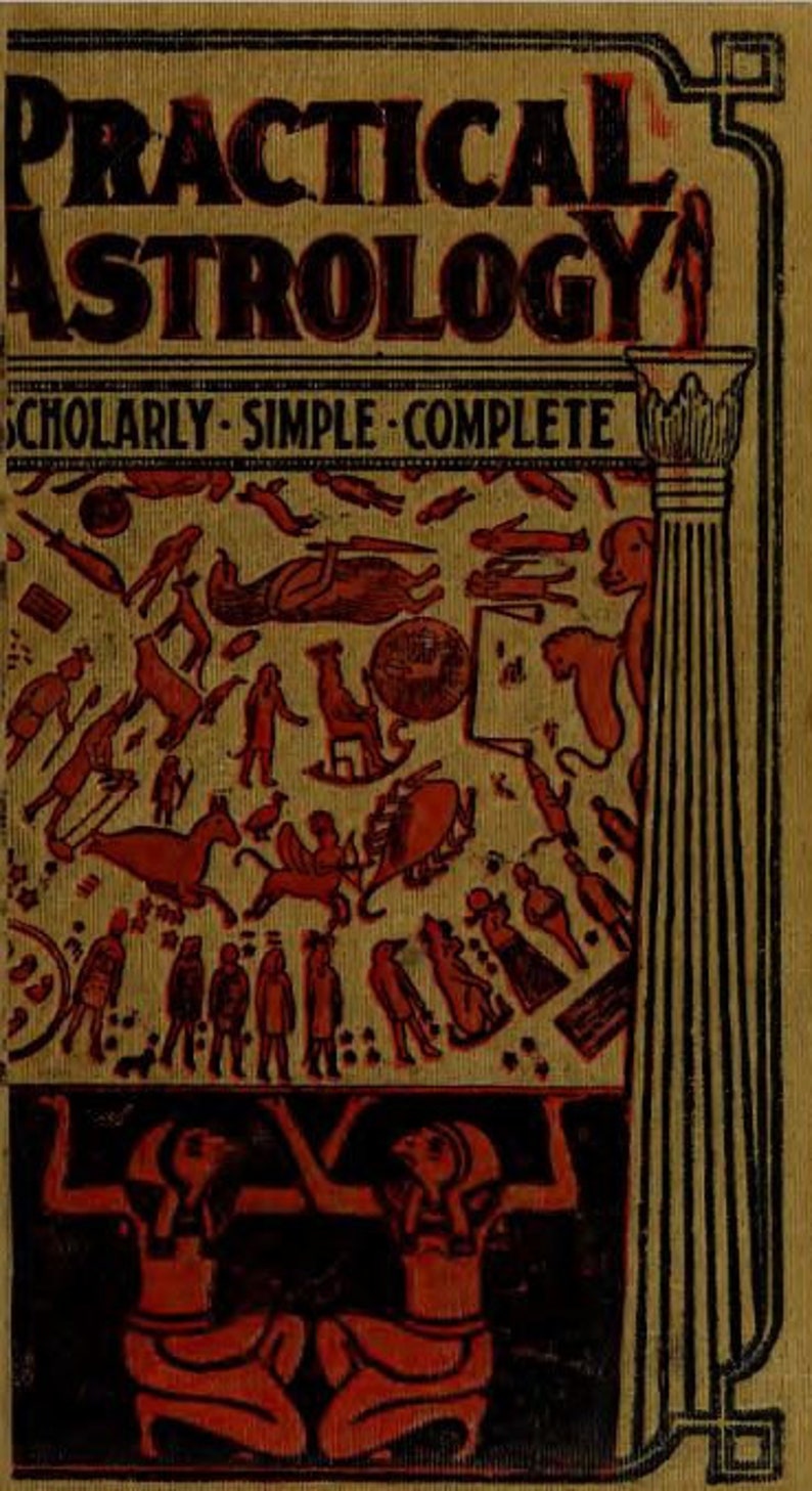 Vintage 1901 Practical Astrology Book Instant Download | Etsy