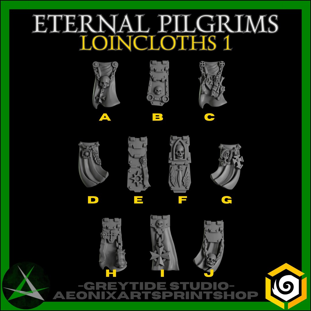 Loincloths Eternal Pilgrim Bits Upgrade Kit Gloomy Angels Angelic ...