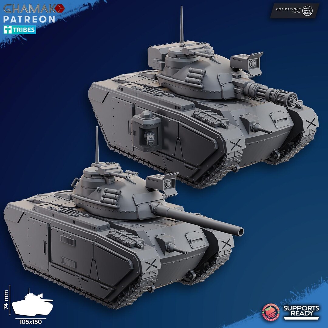 Main Battle Tank - Lemon Rust - Freedom Guard - Imperial Guard - Ghamak ...