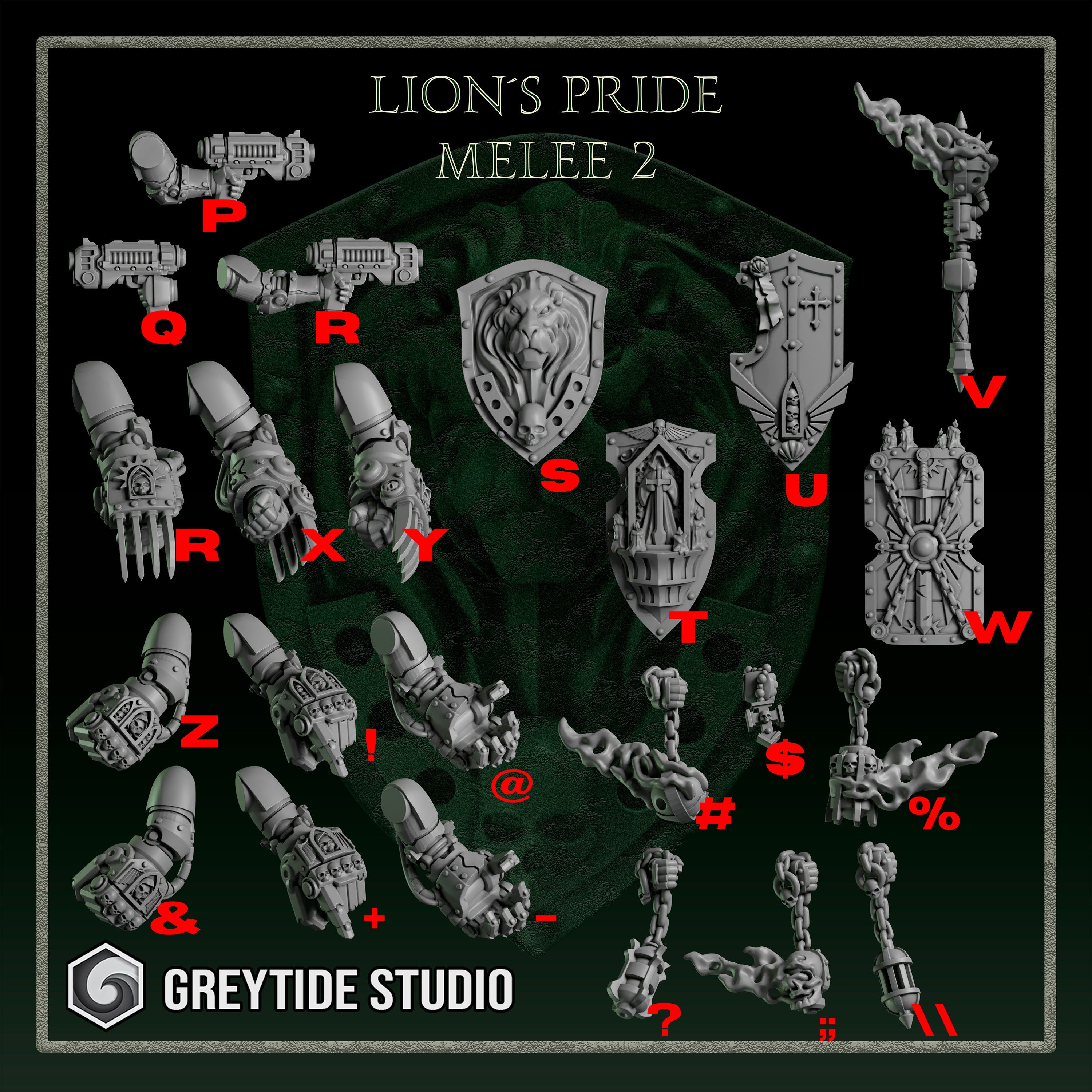 Melee Weapons Lion's Pride Eternal Pilgrim Bits Upgrade Kit Gloomy ...