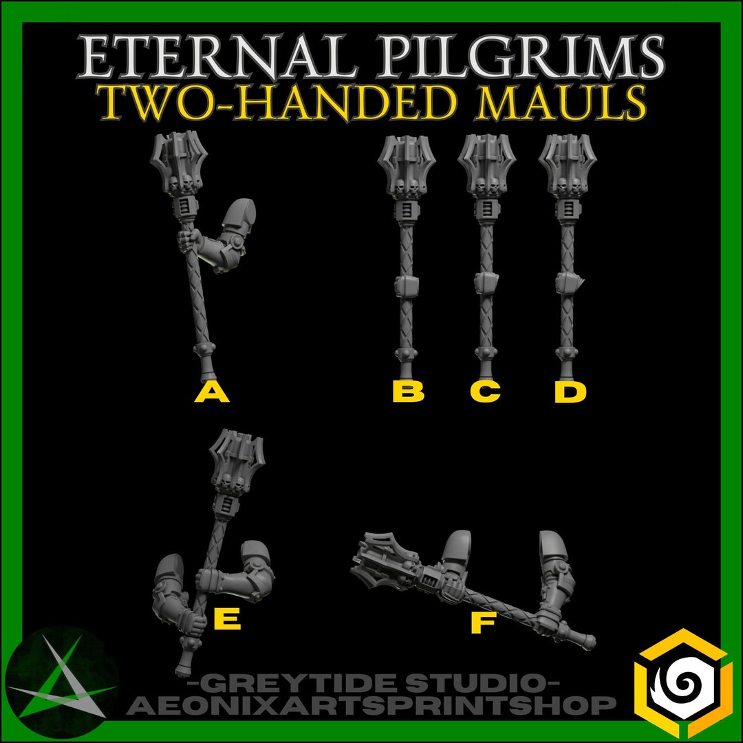 Two-handed Mauls | Eternal Pilgrim | Bits | Upgrade Kit | Gloomy Angels ...