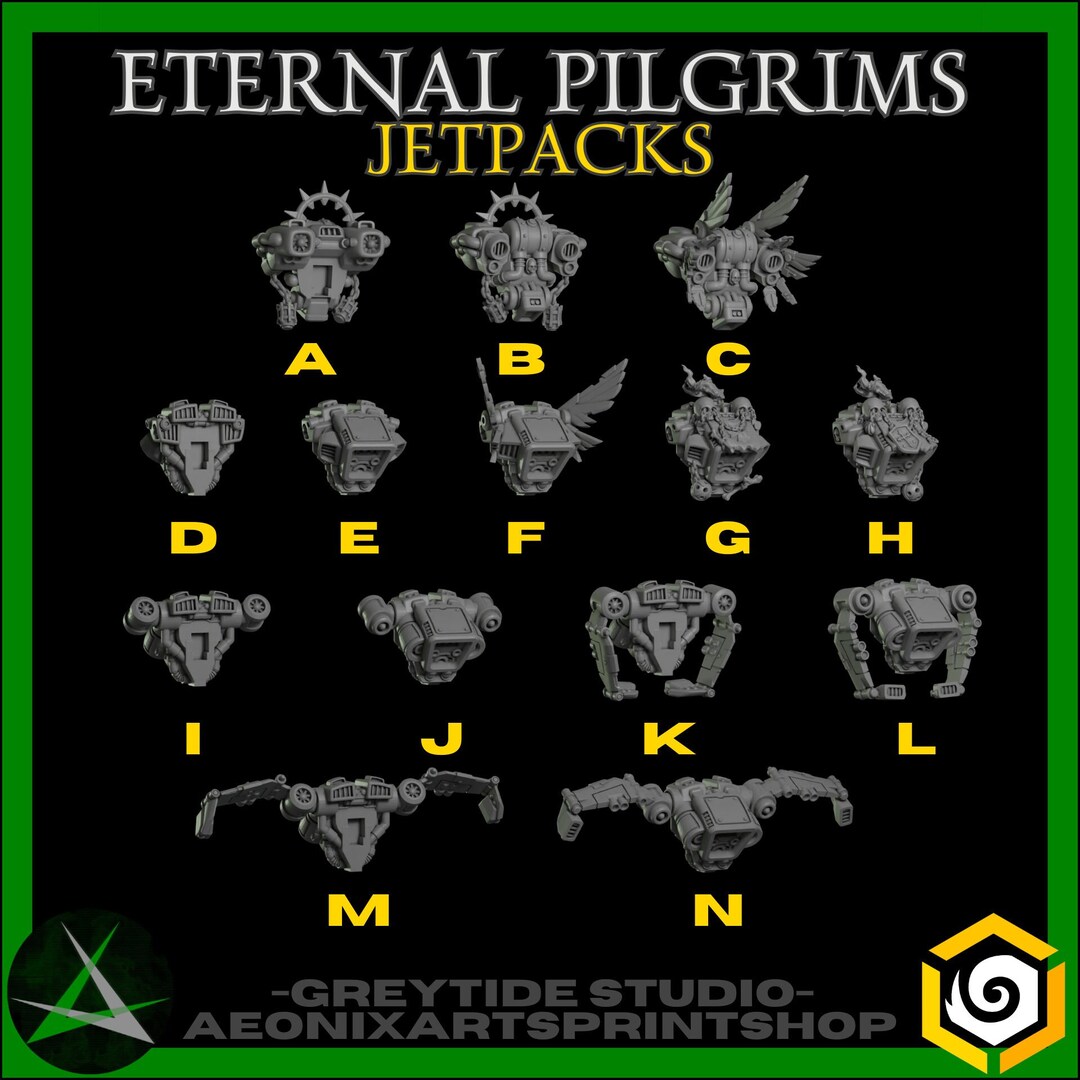 Jetpacks and Jumppacks | Eternal Pilgrim | Bits | Upgrade Kit | Gloomy ...
