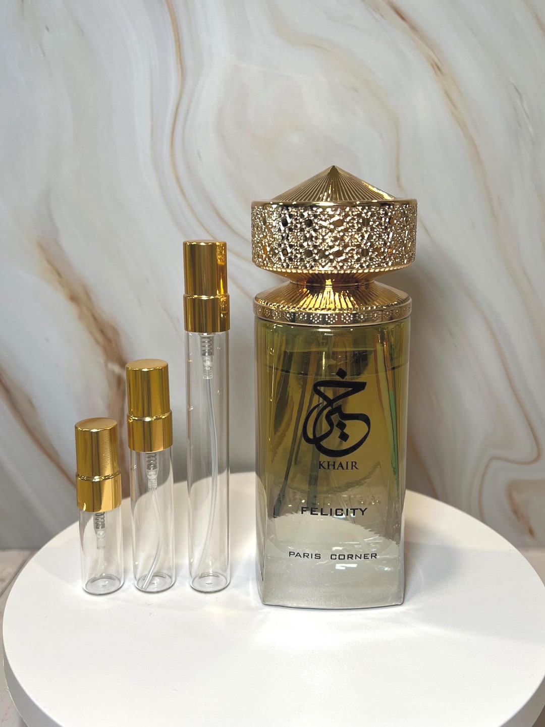 Khair Felicity Perfume Sample|paris Corner|middle Eastern Perfume - Etsy