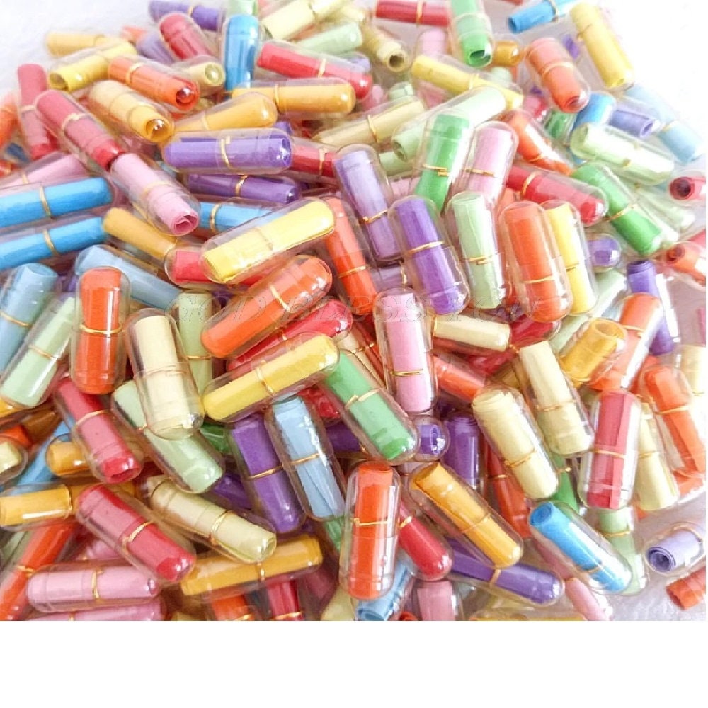 Message Capsules - Etsy