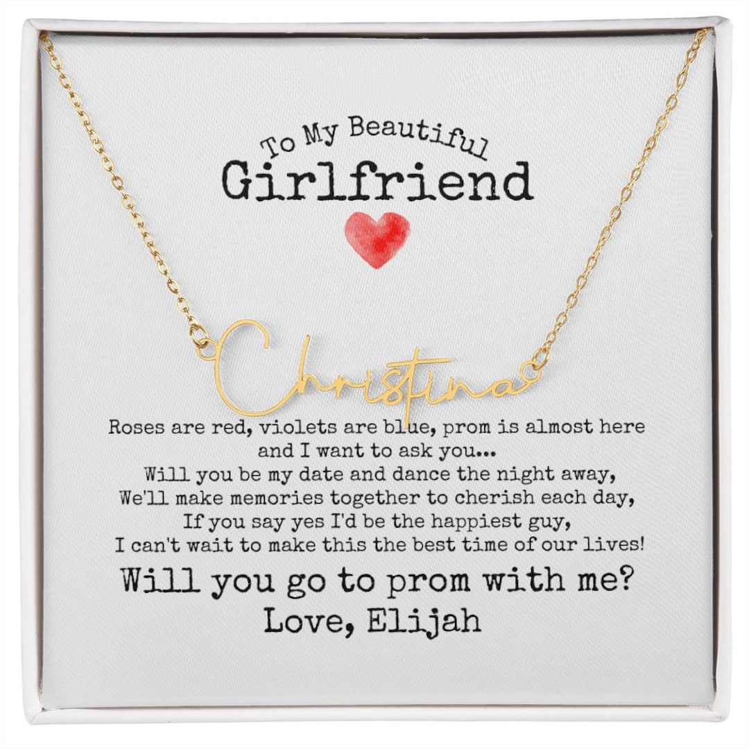 Will You Go to Prom With Me, Boyfriend to Girlfriend, Girlfriend to ...