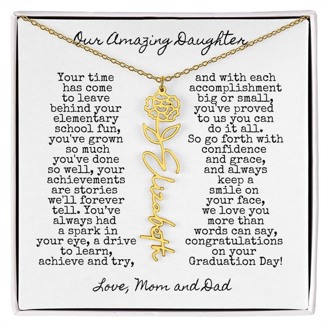 6th Grade Graduation Gift for Daughter Elementary School Graduation ...