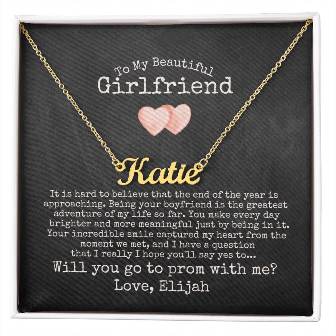 Will You Go to Prom With Me, Boyfriend to Girlfriend, Prom Proposal ...