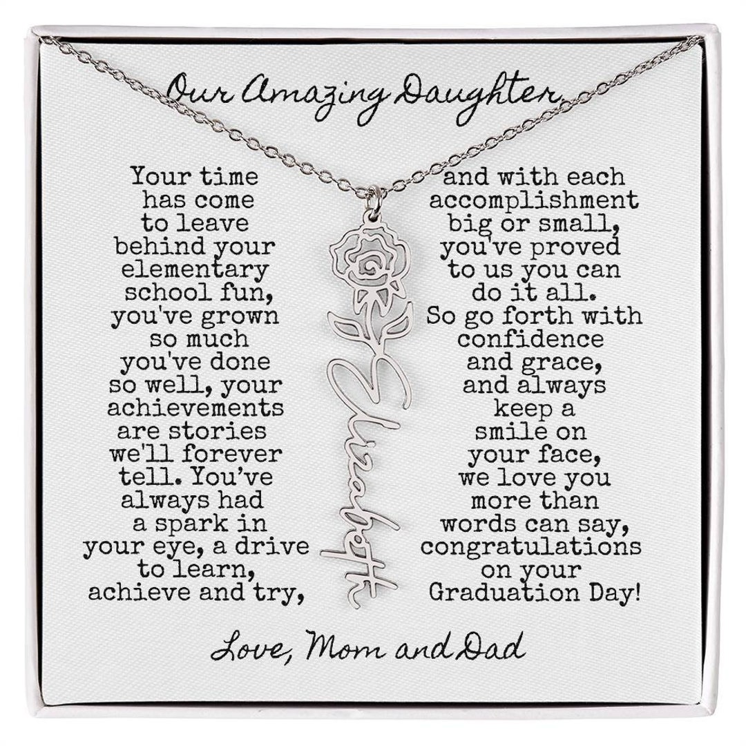 6th Grade Graduation Gift for Daughter, Elementary School Graduation ...