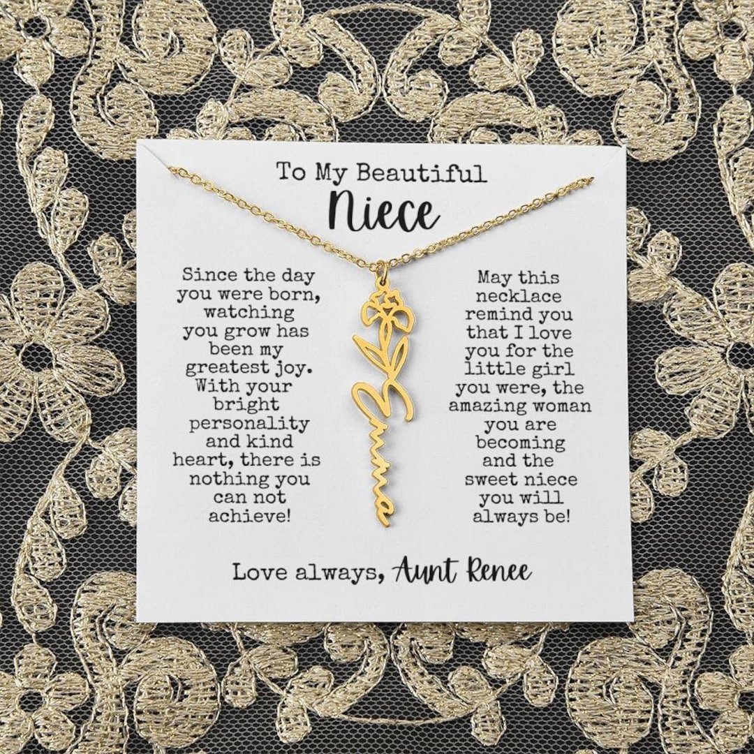 Sweet 16 Gifts for Niece, Gift for Niece Special, Niece Gift From Aunt ...