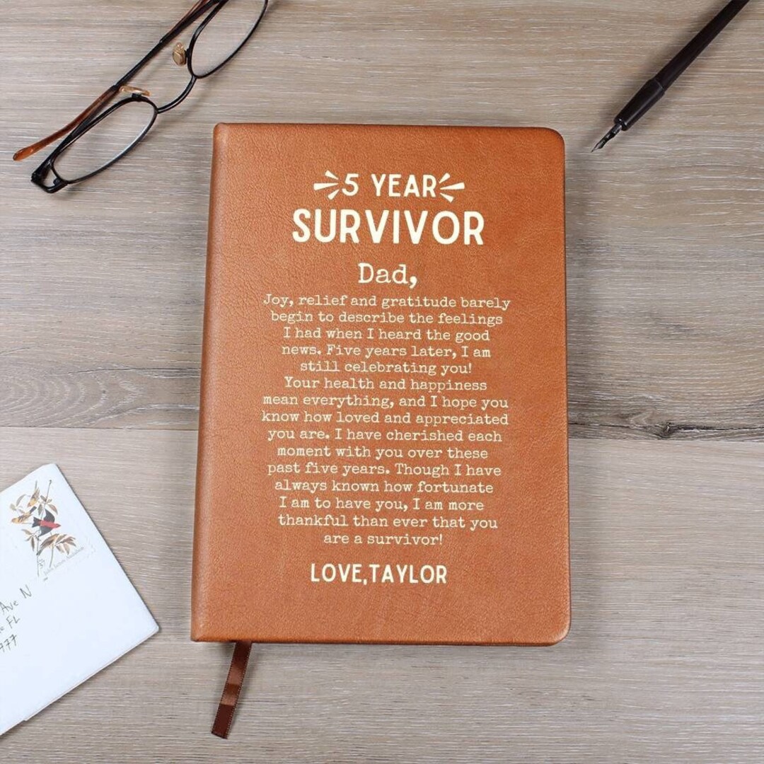 Cancer Survivor Gift, Five Year Survivor, 5 Year Anniversary, to Dad ...