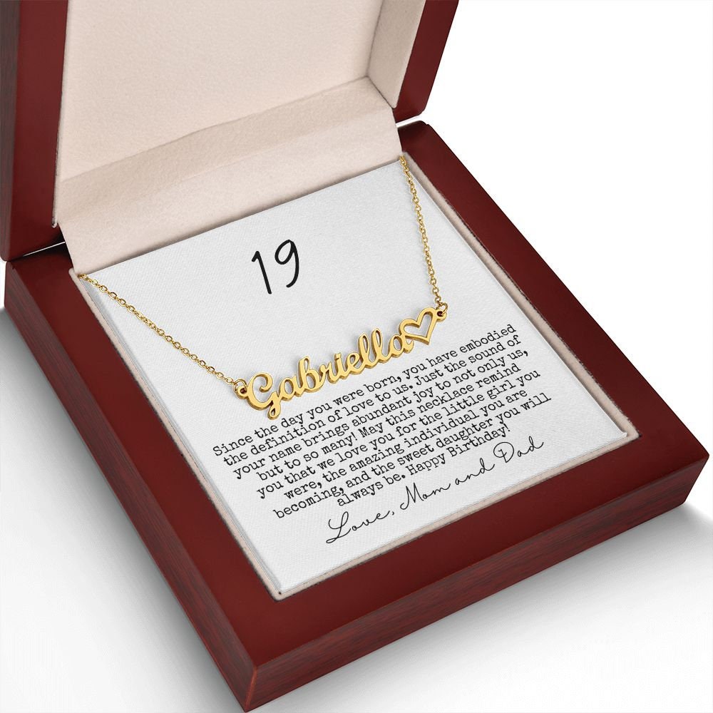 19th Birthday Gift for Daughter, 19th Birthday Girl Gifts, Jewlry for ...