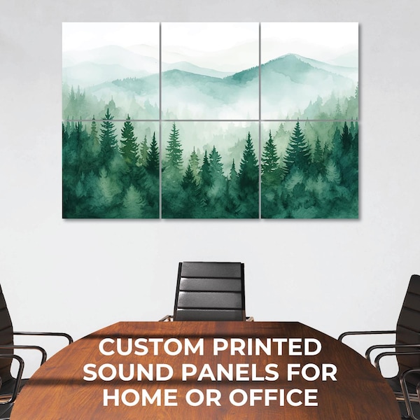 Sound Absorbing Wall Decor - Etsy